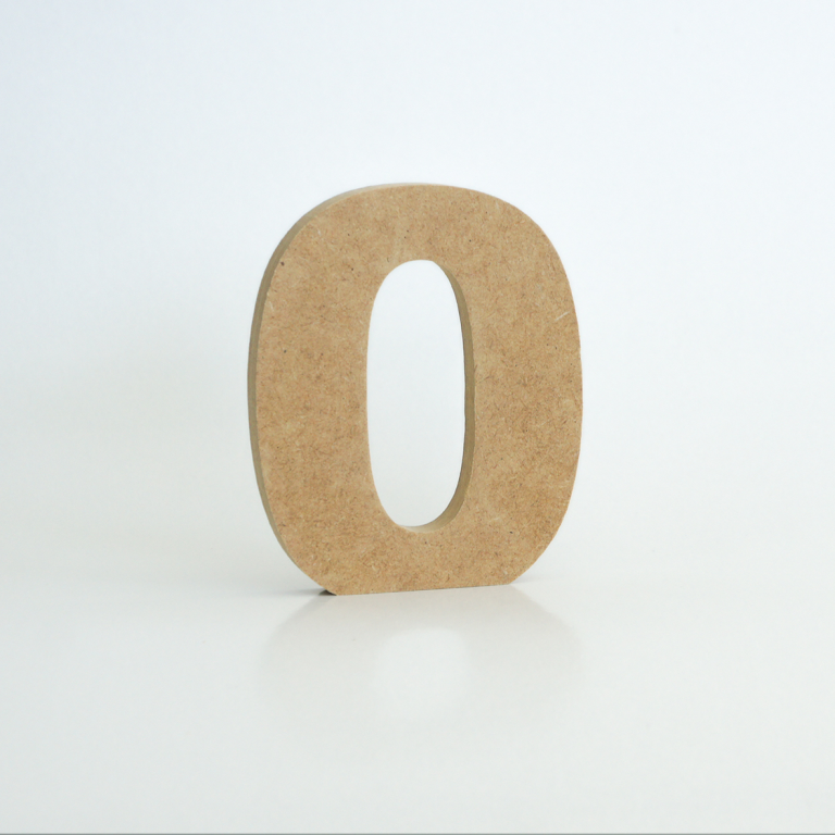 Números em Madeira (MDF)